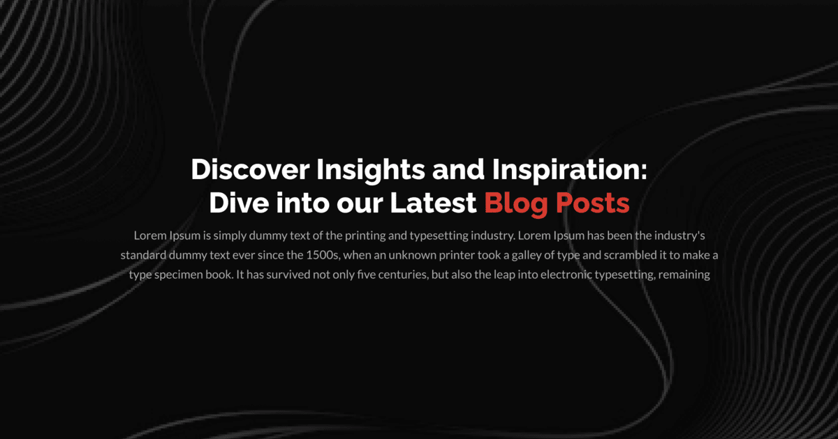 Explore Latest Insights & Industry Trends